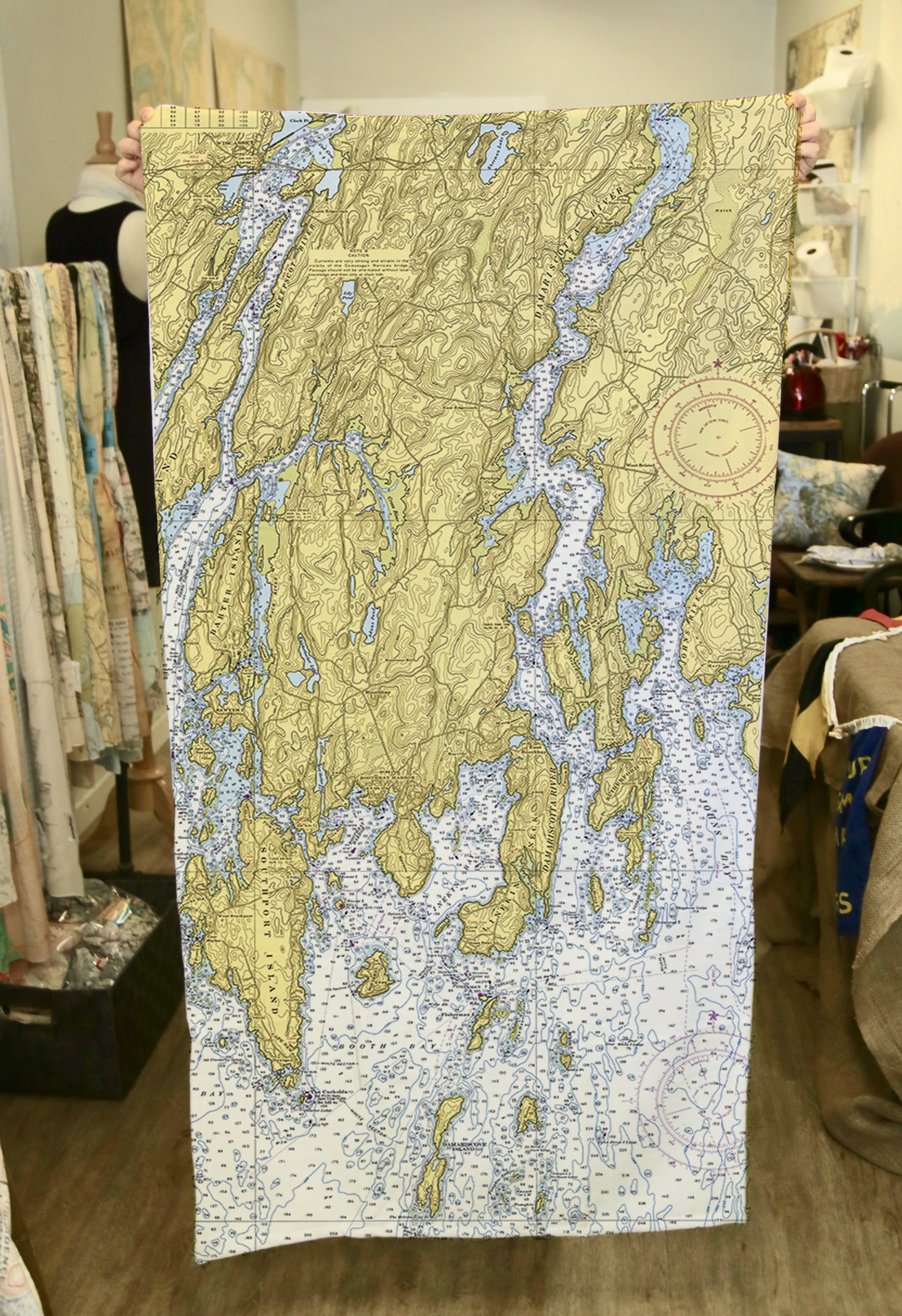 MAP Towel – Maritime Tribes USA